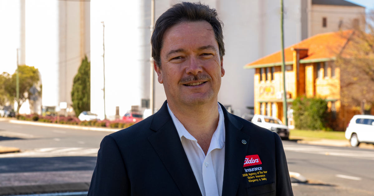 Agent Profile Series Mark Usher | Elders Insurance